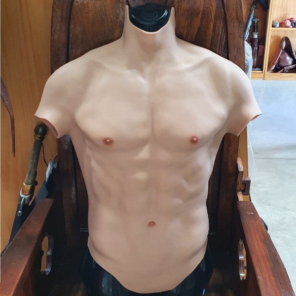 Silicone Torso - Male | Of Science & Swords