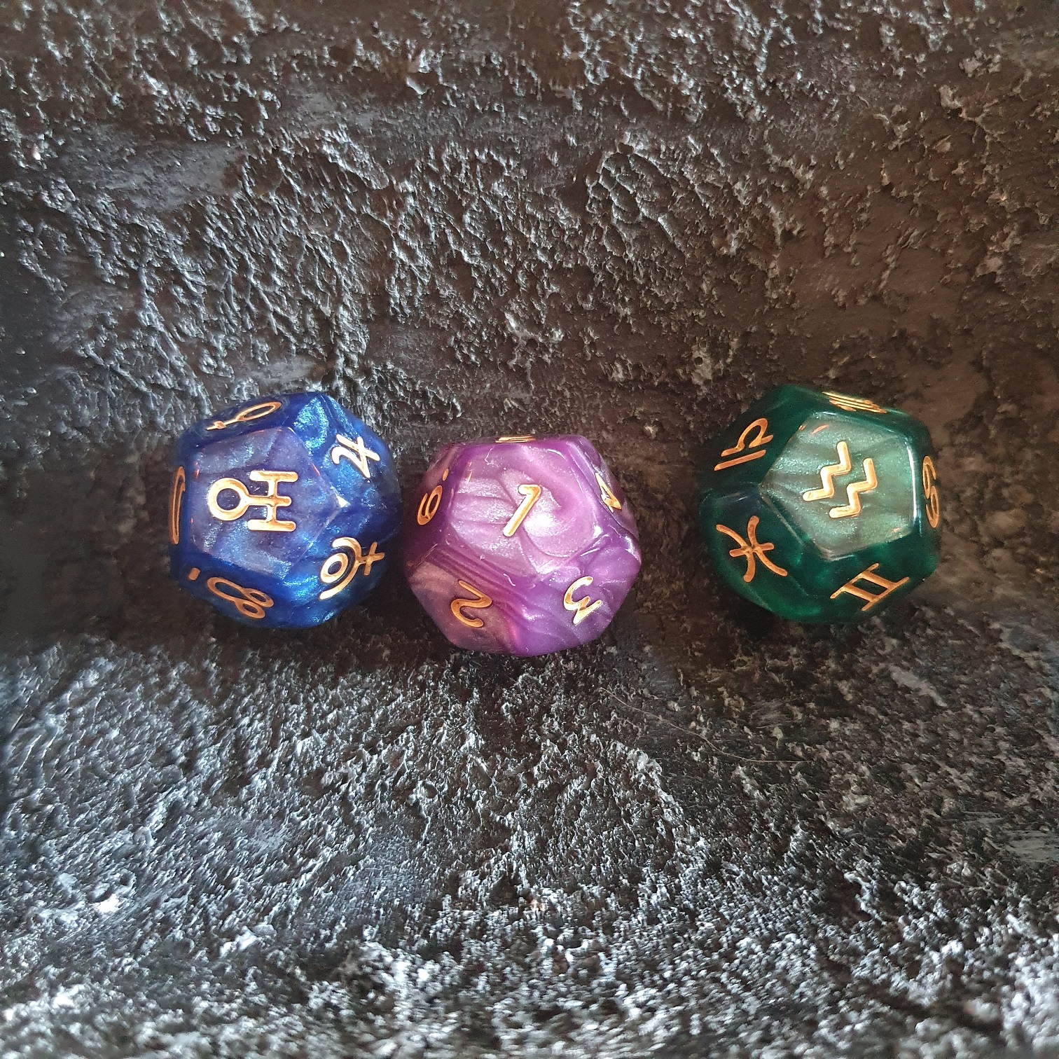 Astrology Divination Dice | Of Science & Swords